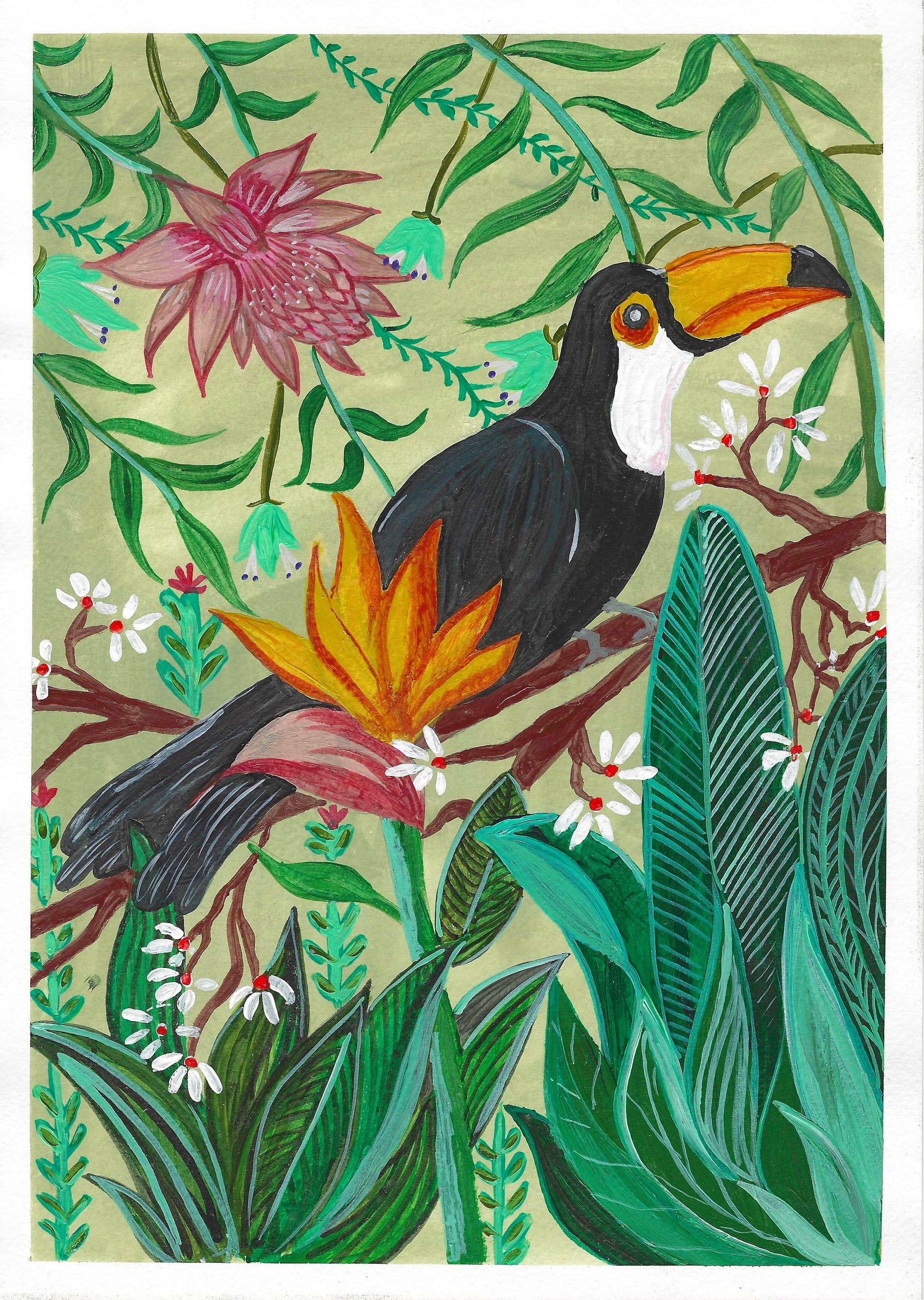 WALL ART RAINFOREST RHAPSODY – BuZu designs