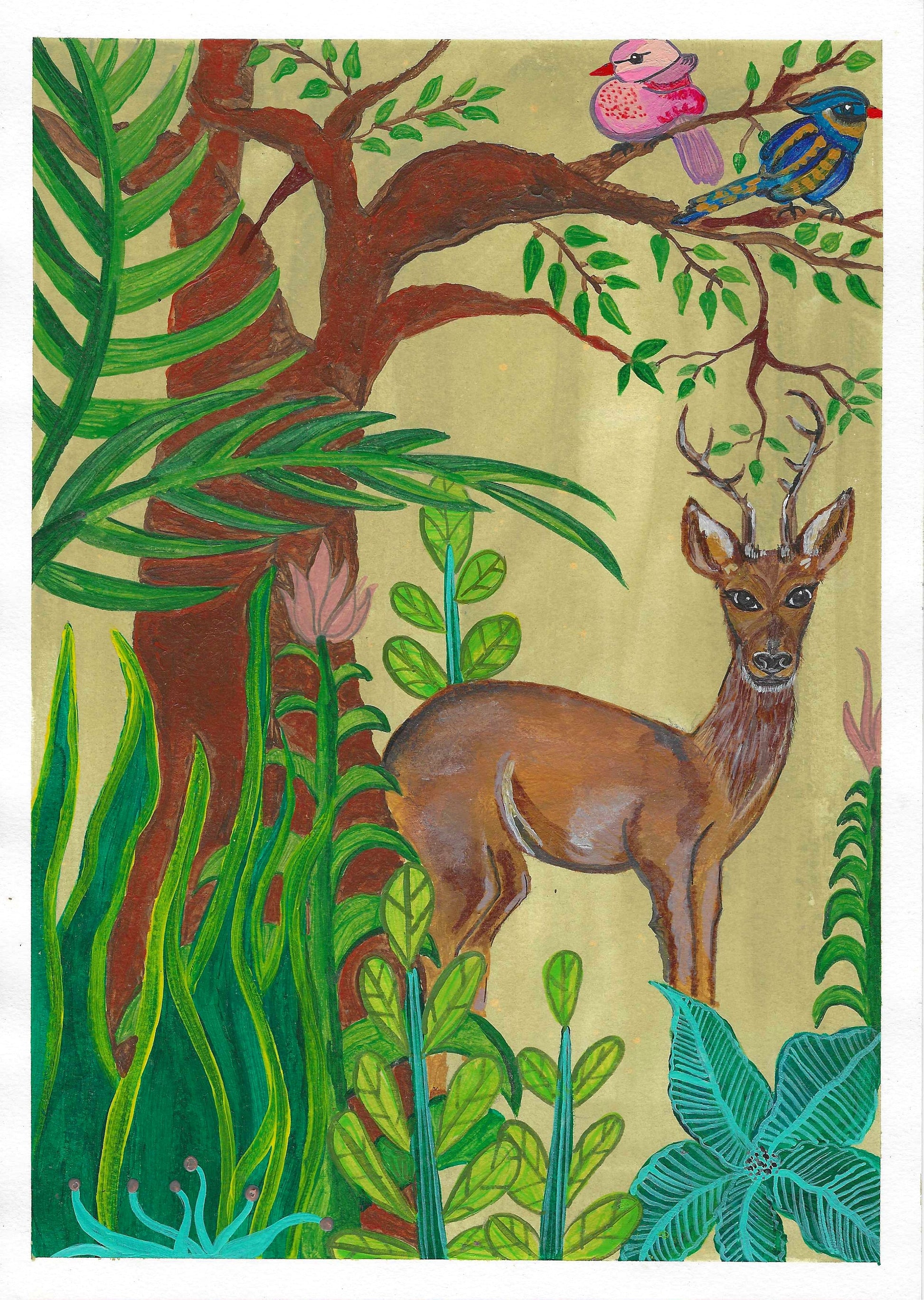 WALL ART RAINFOREST RHAPSODY – BuZu designs